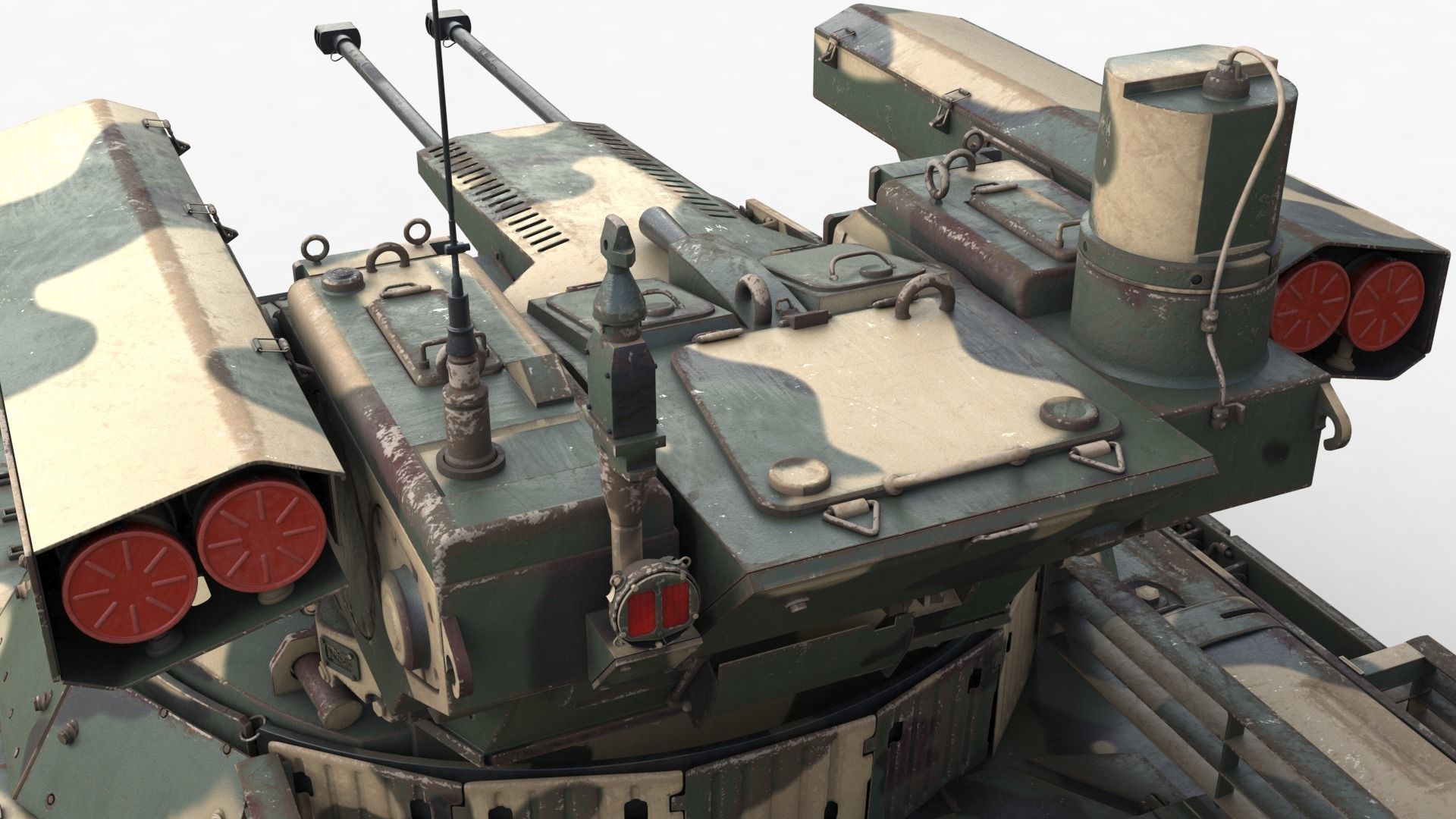 Tank Terminator BMPT 72 Camouflage 3D model | CGTrader