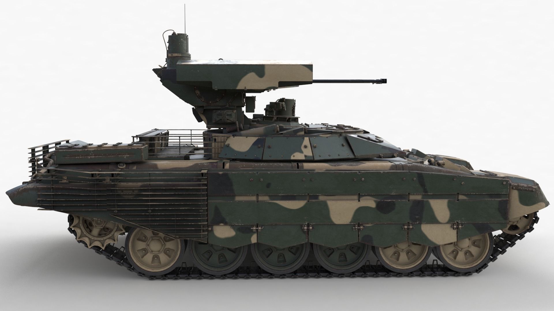 Tank Terminator BMPT 72 Camouflage 3D model | CGTrader