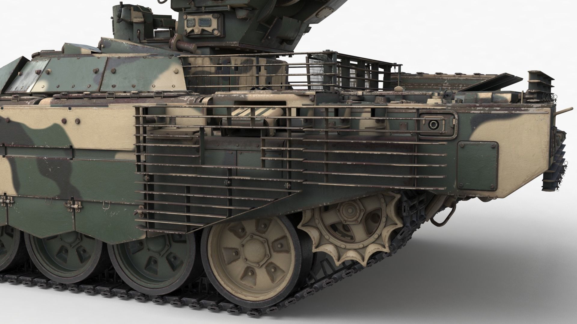 Tank Terminator BMPT 72 Camouflage 3D model | CGTrader