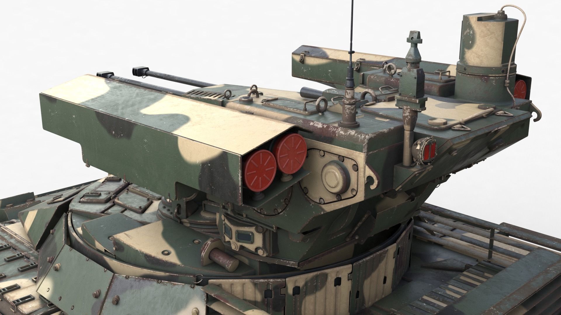 Tank Terminator BMPT 72 Camouflage 3D model | CGTrader