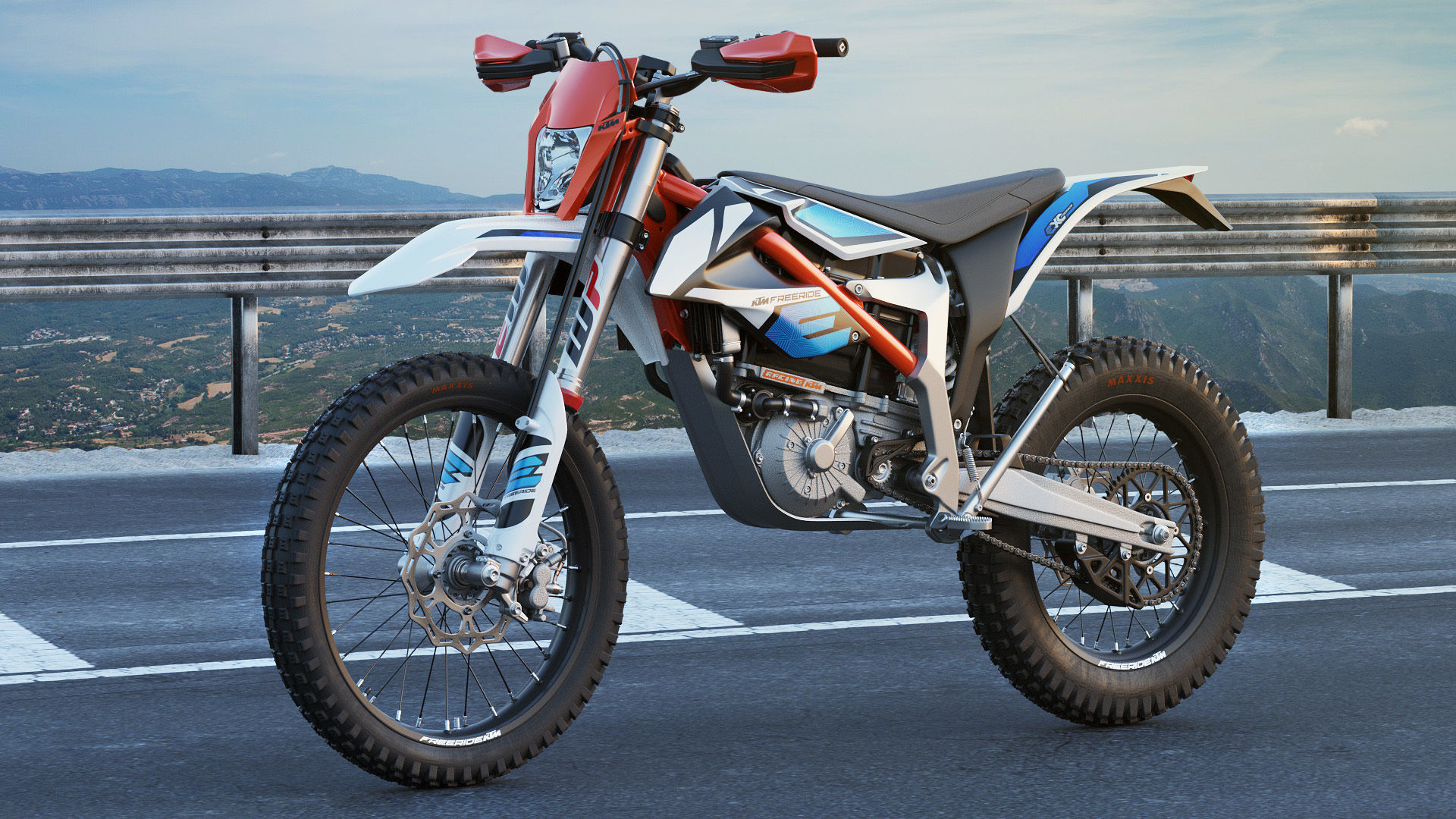 KTM Freeride E-XC 2023 3D model | CGTrader