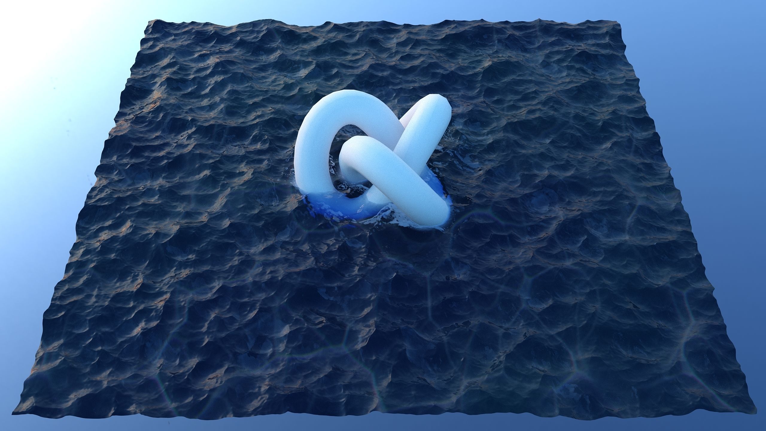 0079 - Ocean Water 01 - Animated 3D model animated | CGTrader