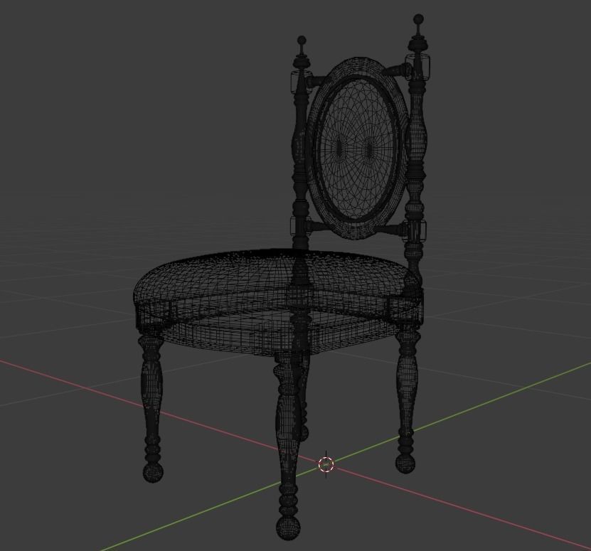 antique chair 3D model Free 3D model free 3D model | CGTrader
