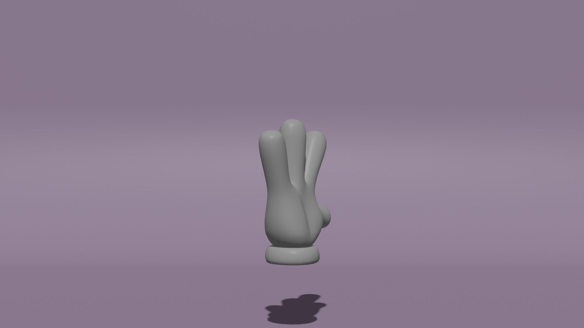 Cartoon Hand 3D model rigged | CGTrader