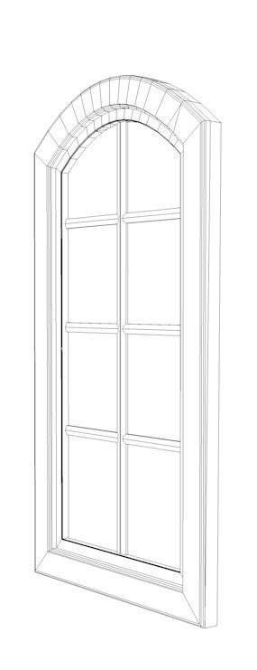 Single window 01 free 3D model | CGTrader