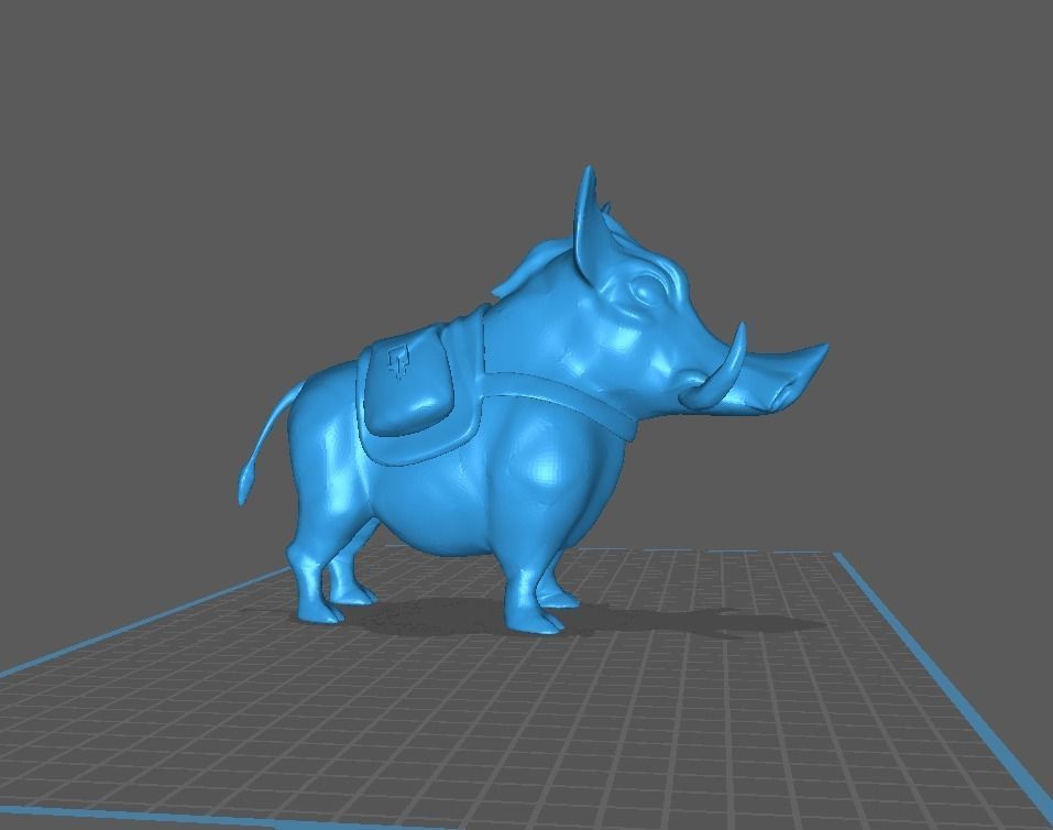 Mighty Boar Courier DOTA 2 3D Model 3D model 3D printable | CGTrader