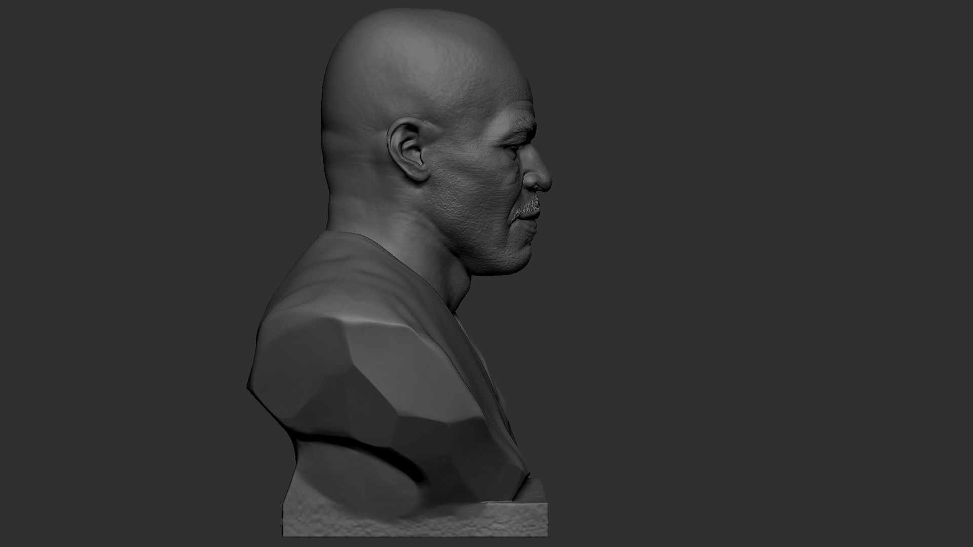 Mike Tyson 3D model 3D printable | CGTrader