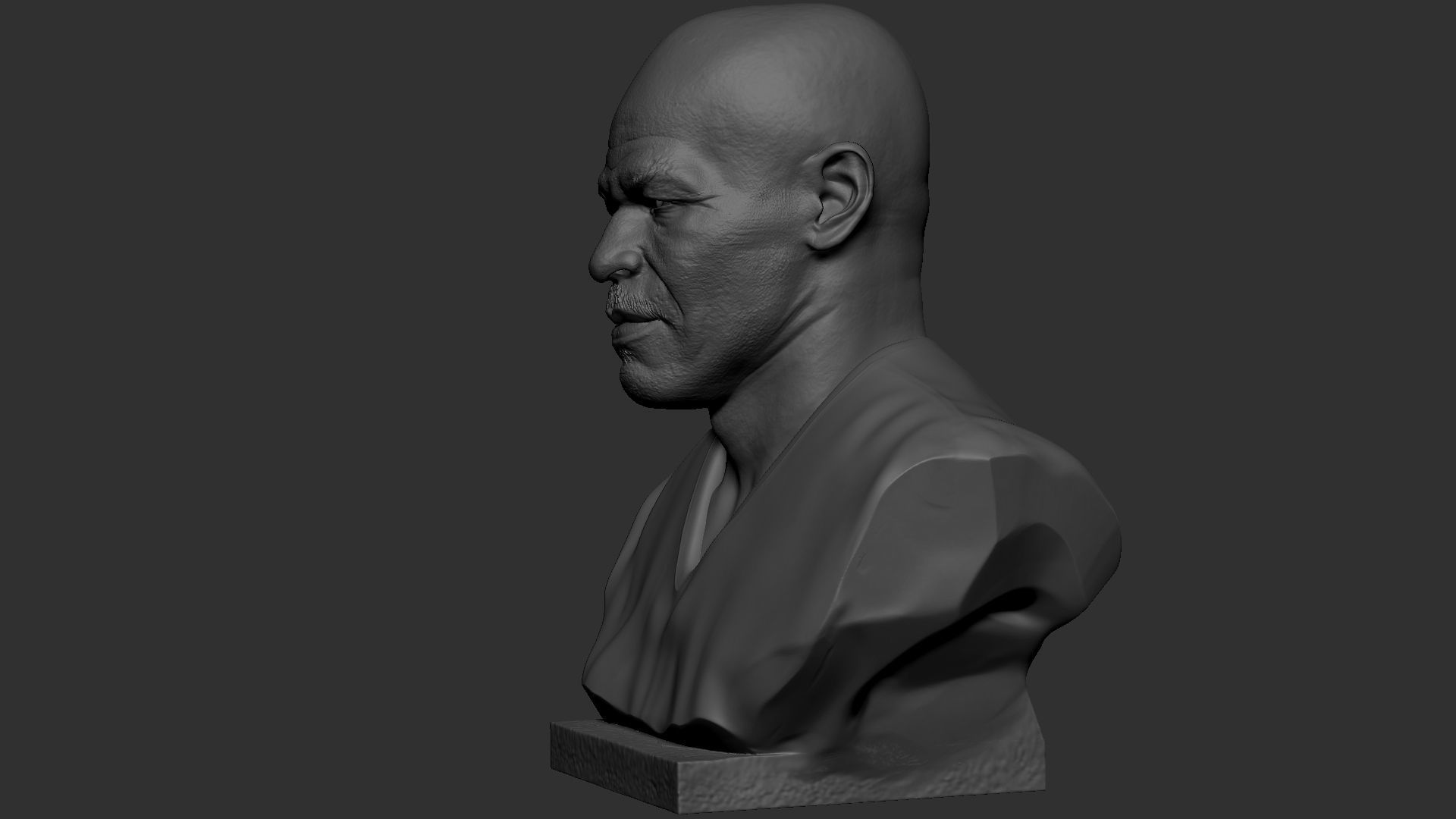 Mike Tyson 3D model 3D printable | CGTrader