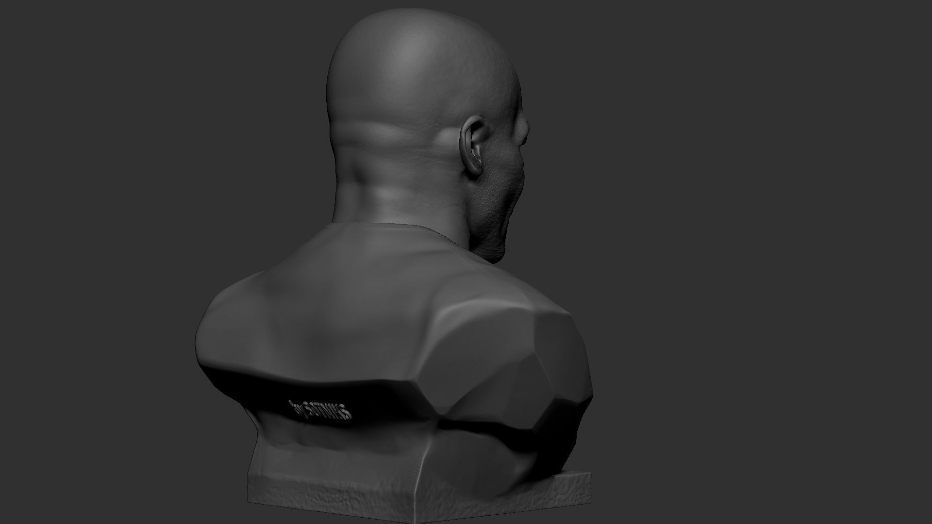 Mike Tyson 3D model 3D printable | CGTrader