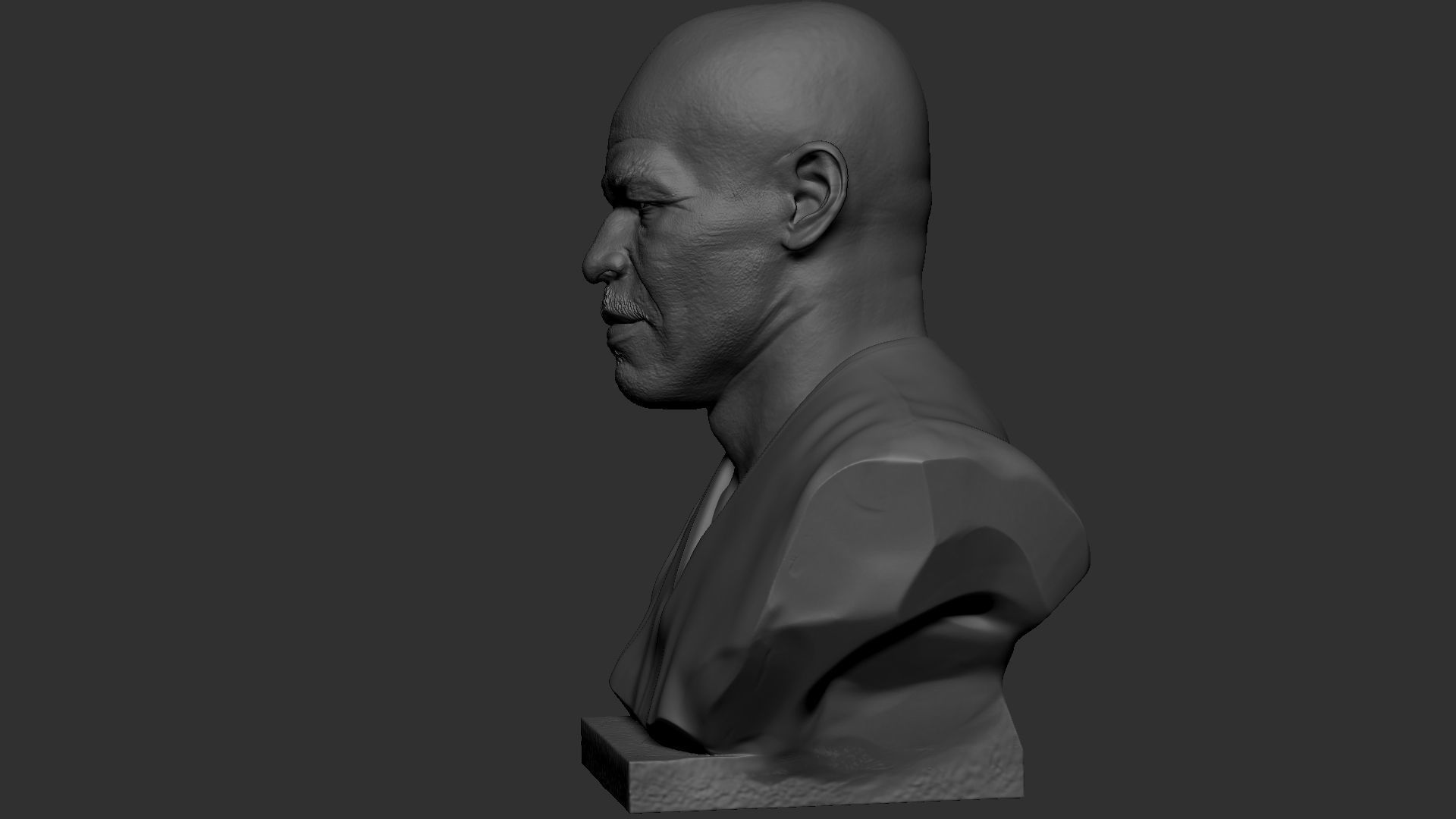 Mike Tyson 3D model 3D printable | CGTrader