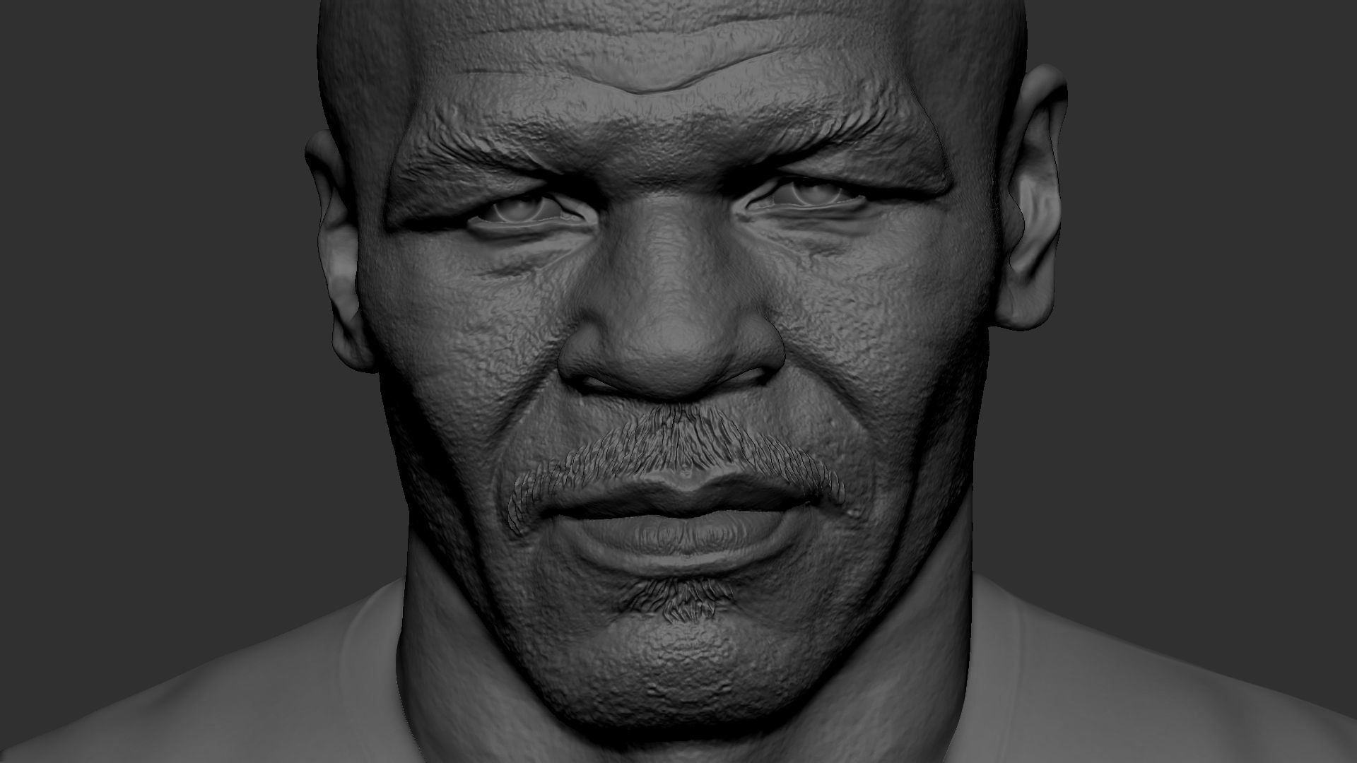 Mike Tyson 3D model 3D printable | CGTrader