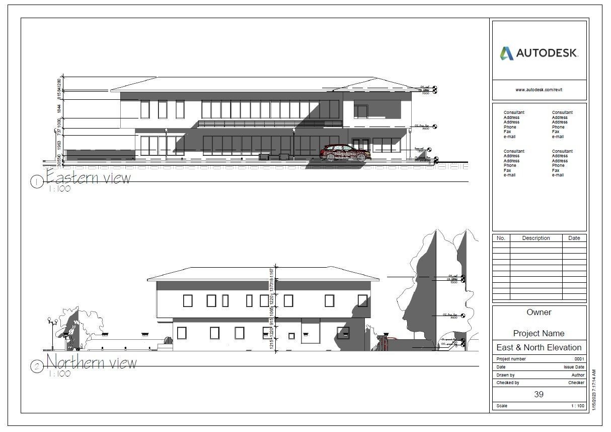 L-Shaped House Plans 3D model animated | CGTrader
