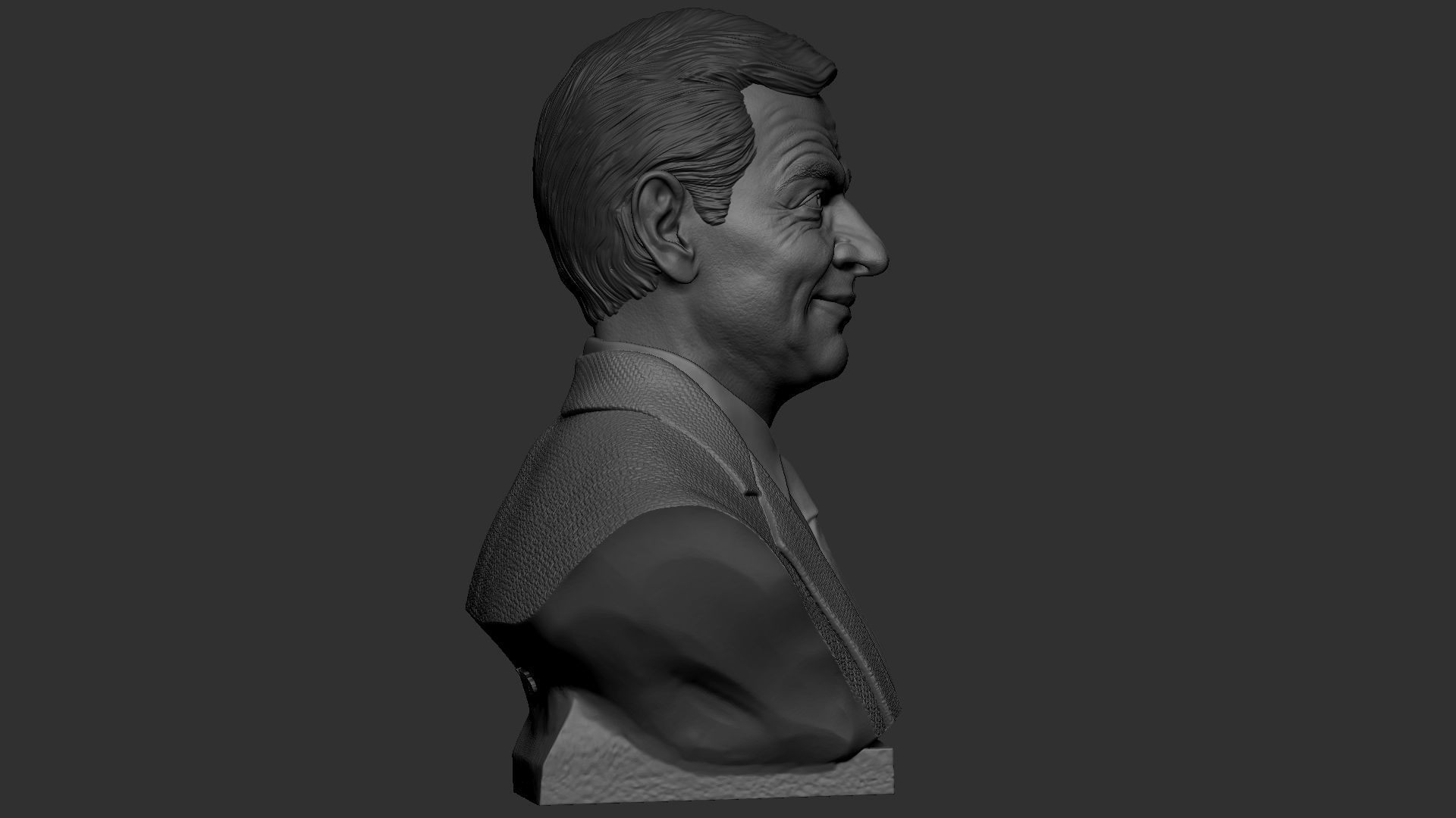 Mr Bean 3D model 3D printable | CGTrader