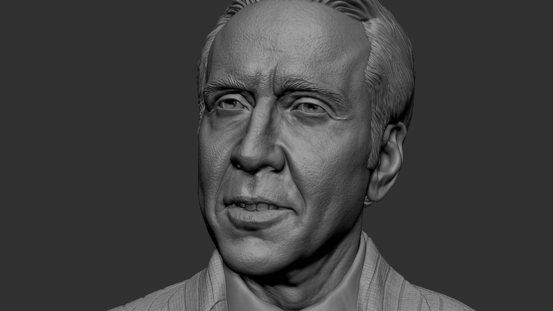 Nicolas Cage 3D model 3D printable | CGTrader