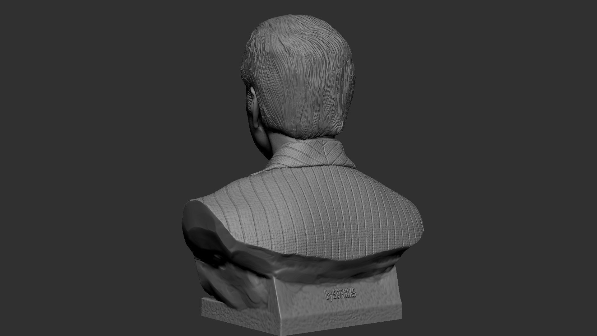 Nicolas Cage 3D model 3D printable | CGTrader