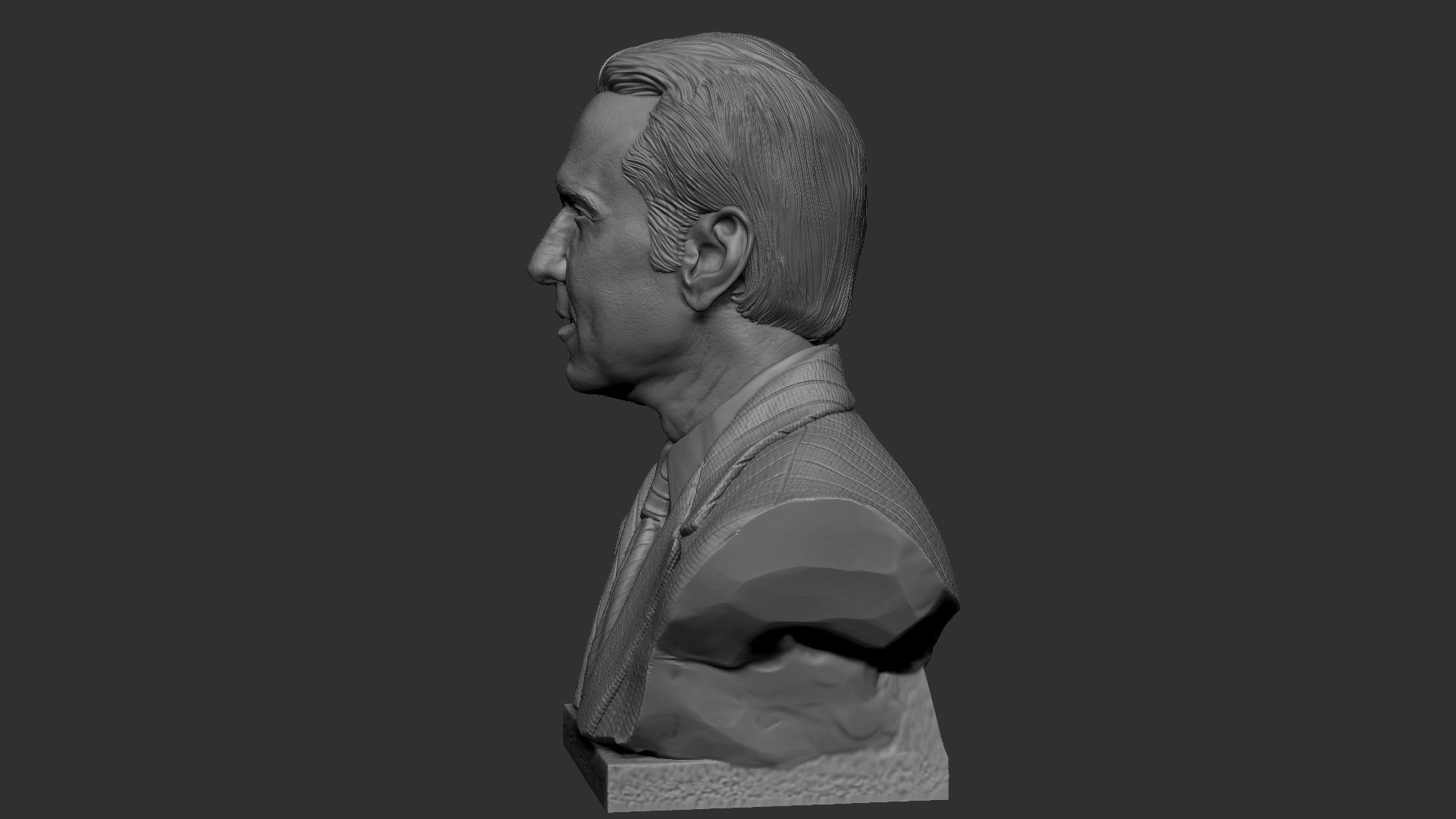 Nicolas Cage 3D model 3D printable | CGTrader