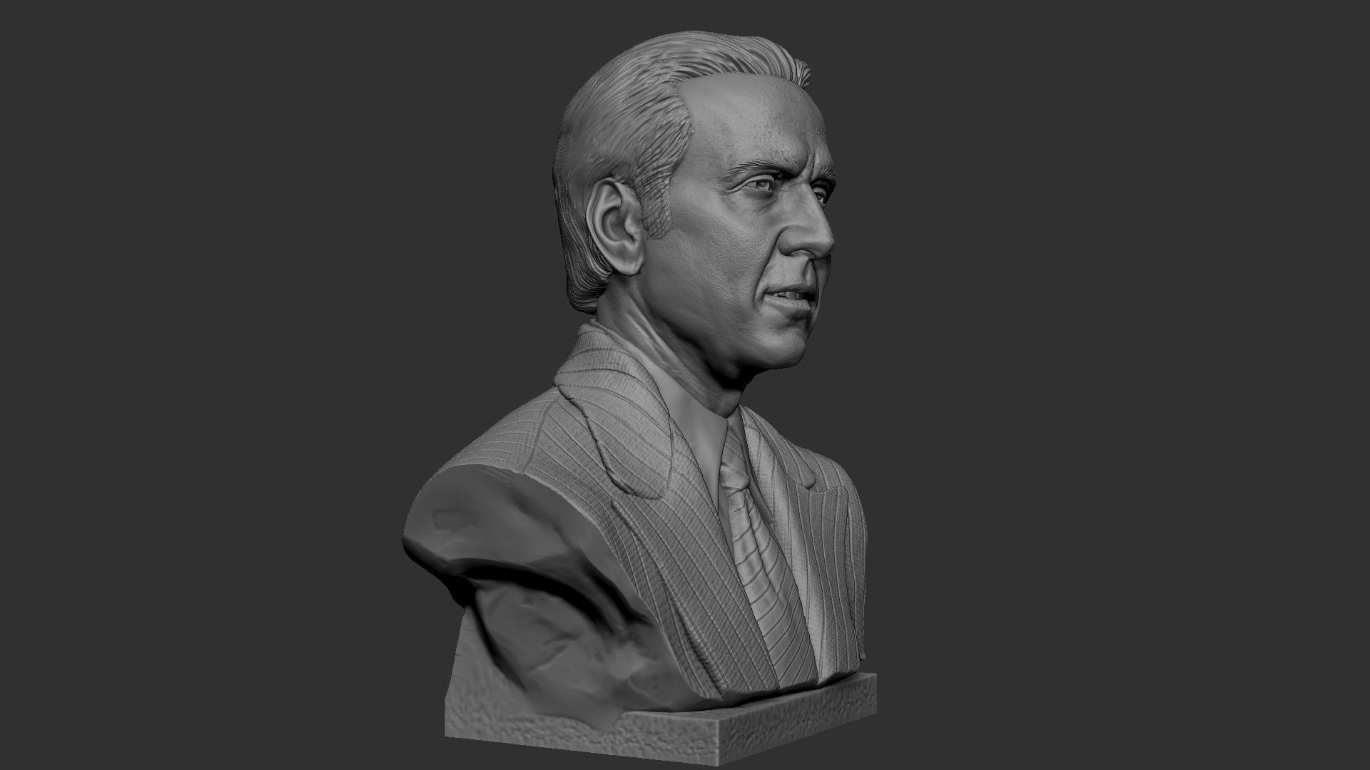 Nicolas Cage 3D model 3D printable | CGTrader