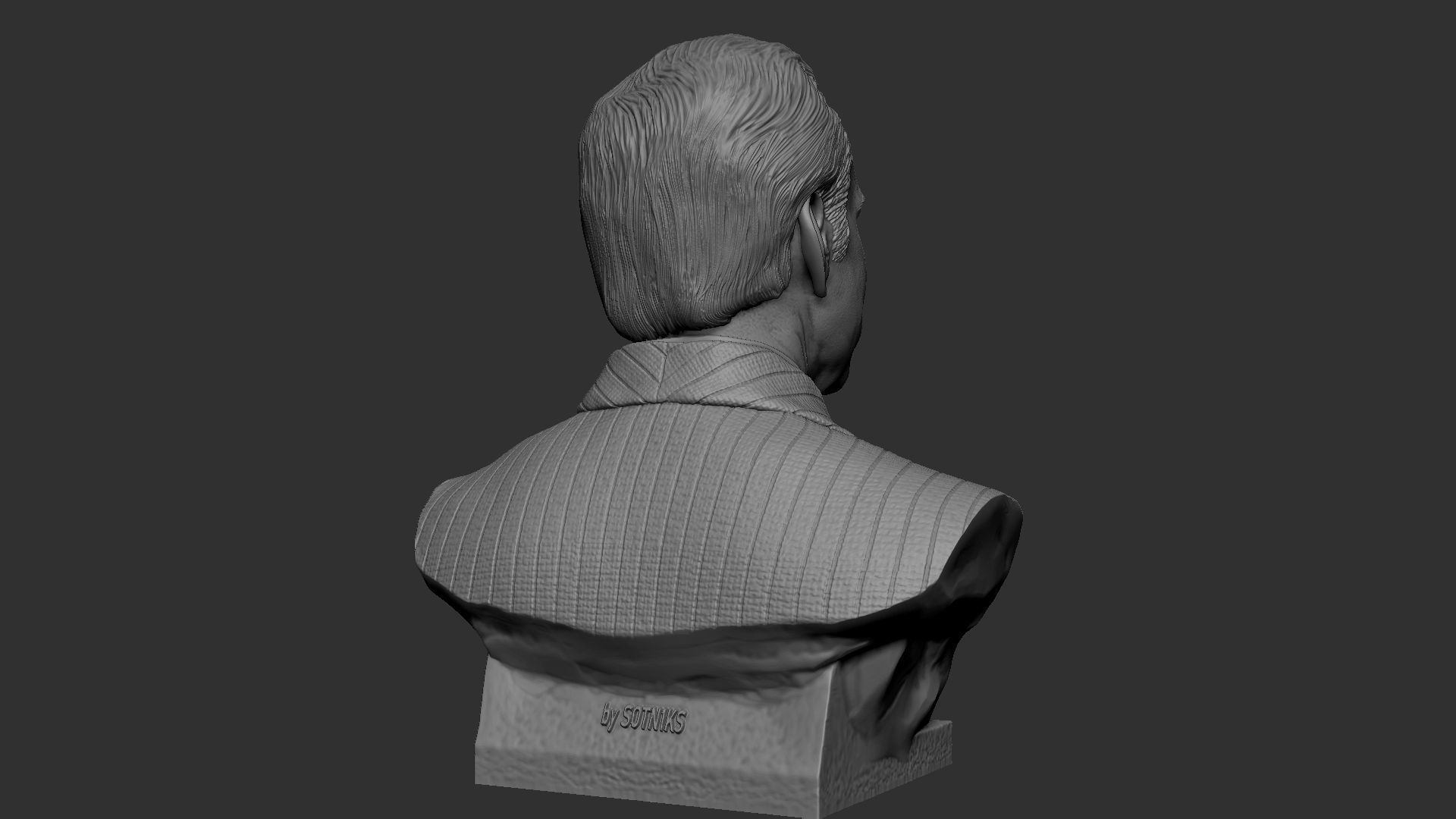 Nicolas Cage 3D model 3D printable | CGTrader