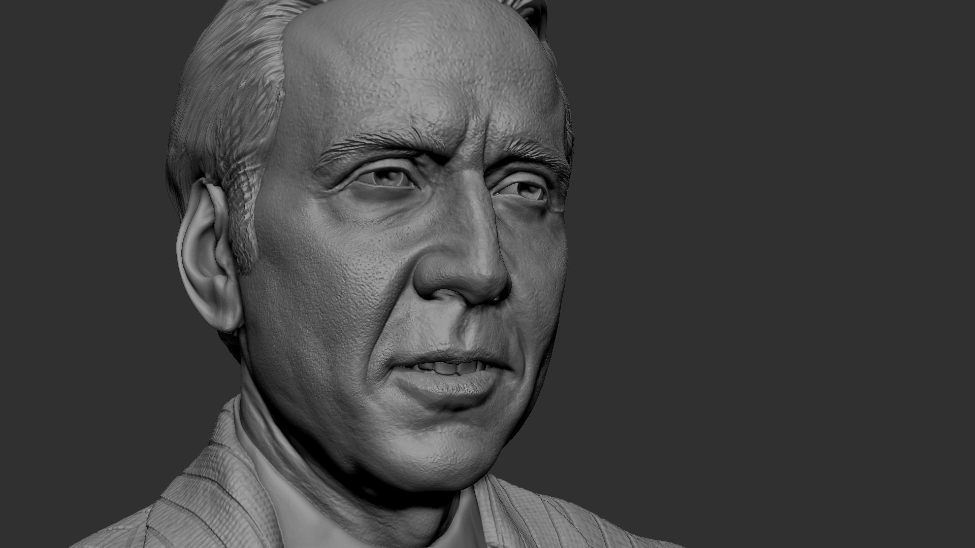 Nicolas Cage 3D model 3D printable | CGTrader