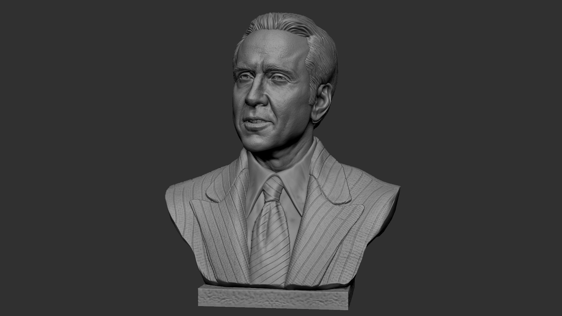 Nicolas Cage 3D model 3D printable | CGTrader