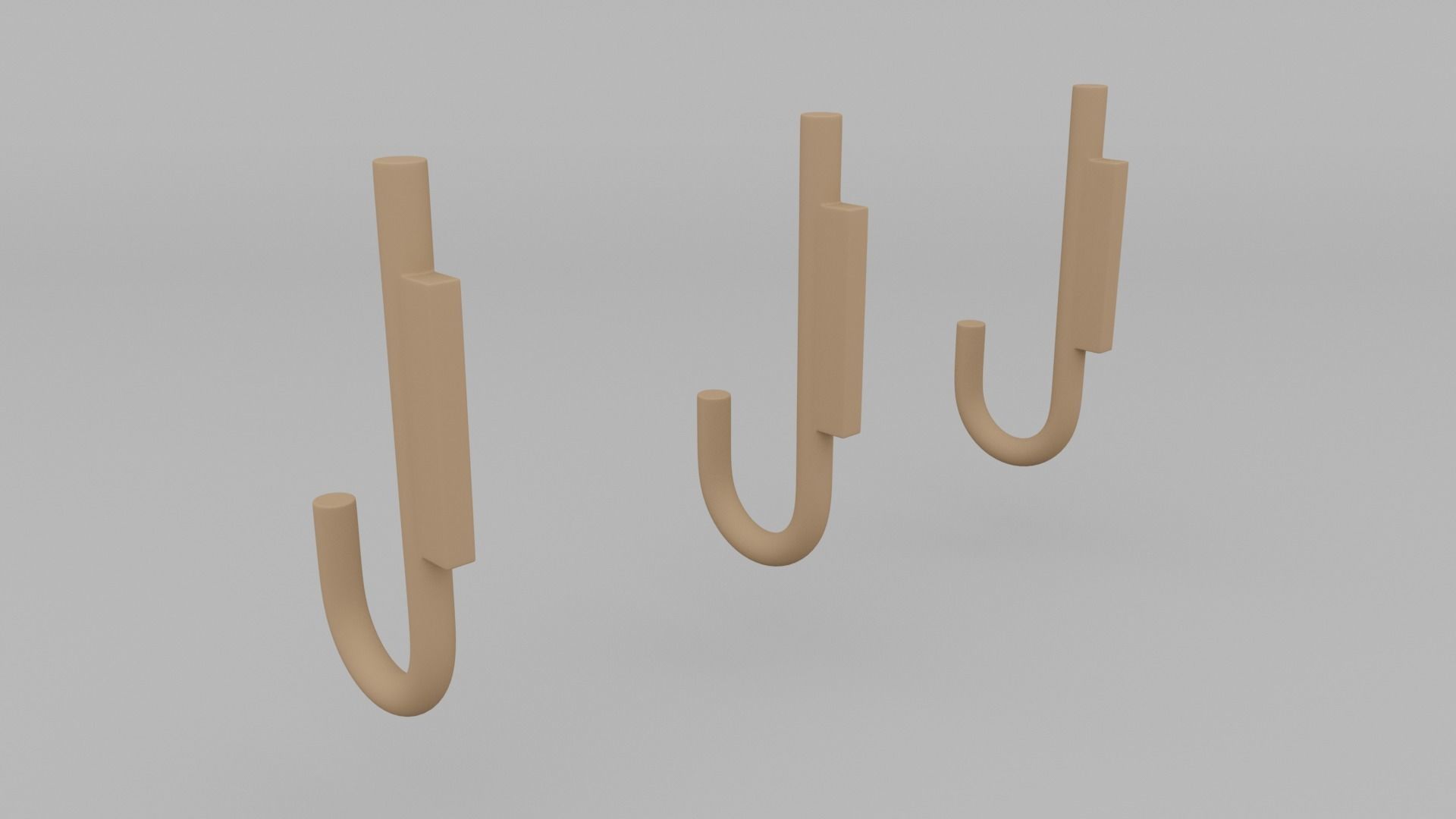 3D model Minimal Hanging Hook VR / AR / low-poly | CGTrader
