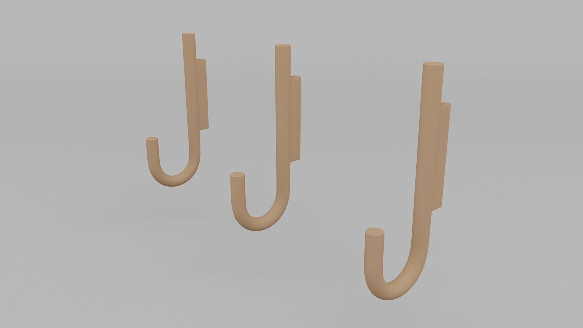 3D model Minimal Hanging Hook VR / AR / low-poly | CGTrader