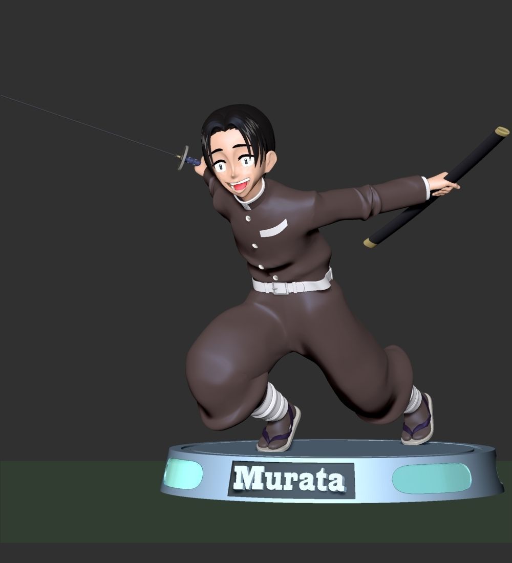 Murata - Demon Slayer 3D model 3D printable | CGTrader