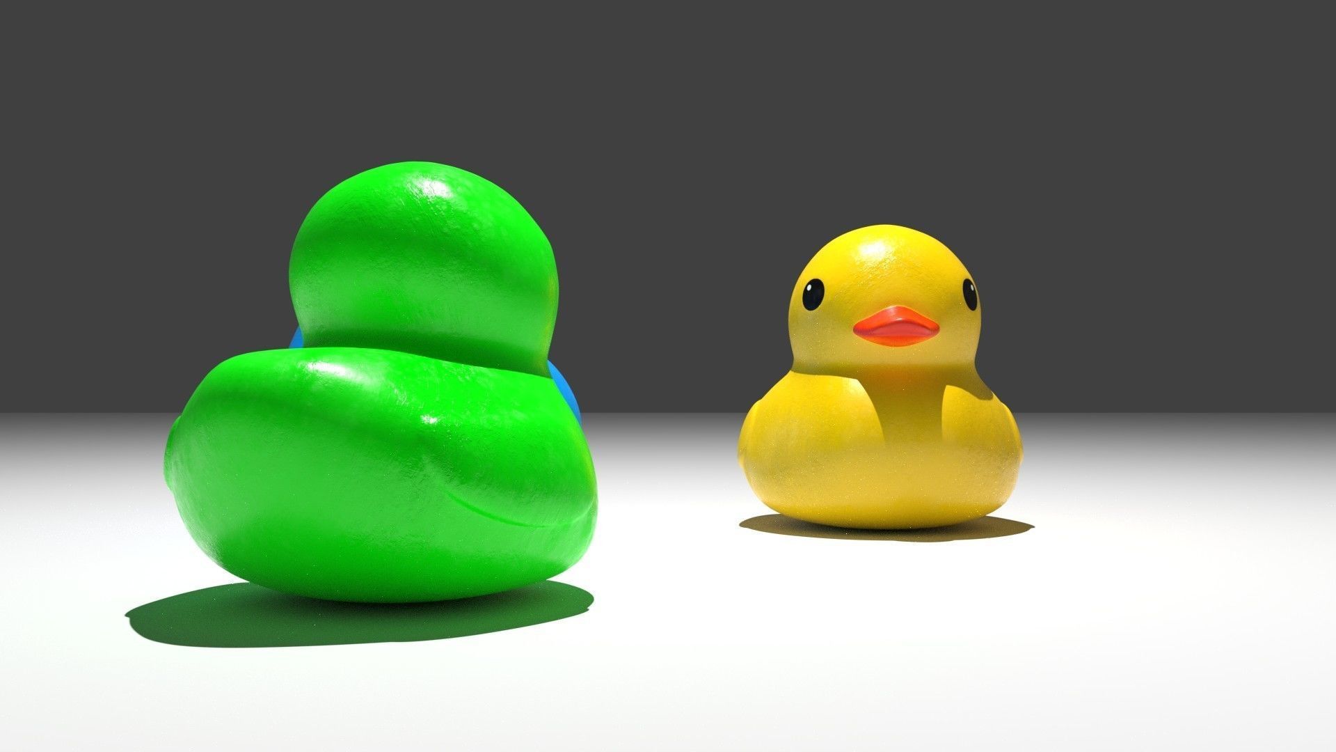 3 Rubber ducks 3D model | CGTrader