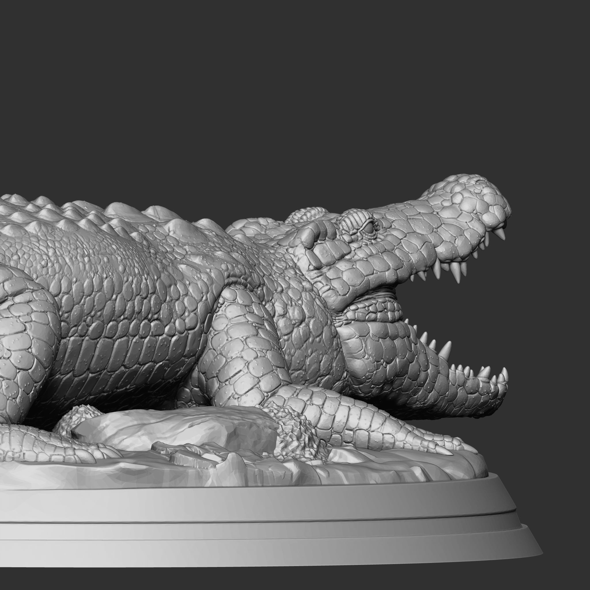CROCODILE 3D model 3D printable | CGTrader
