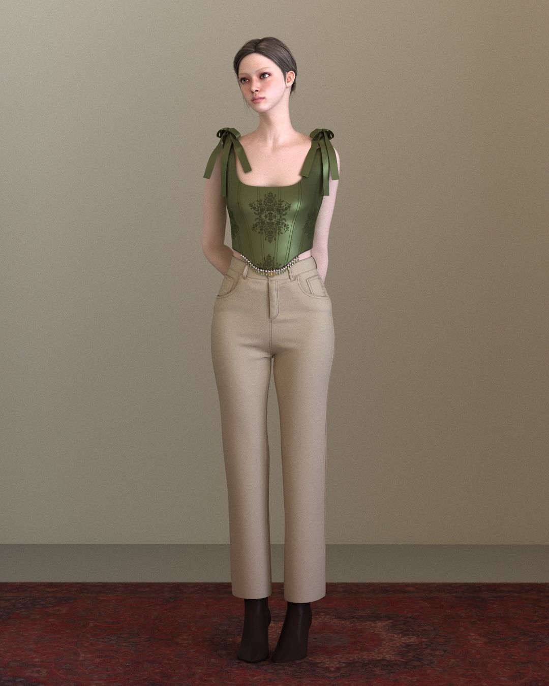 fancy top 3D model | CGTrader