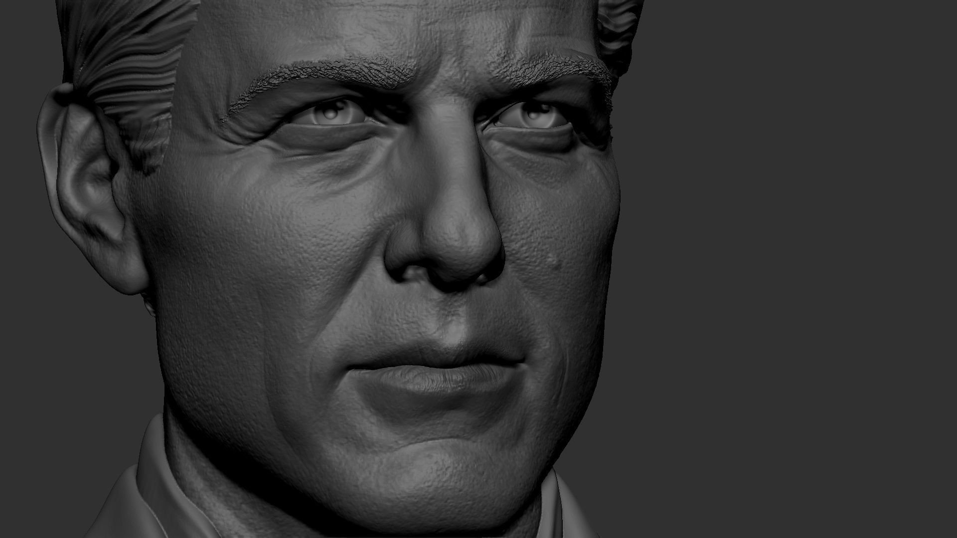 Tom Cruise 3D model 3D printable | CGTrader