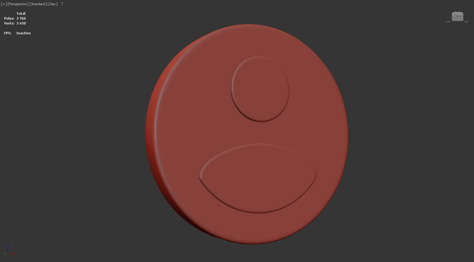 3D model User icon VR / AR / low-poly | CGTrader