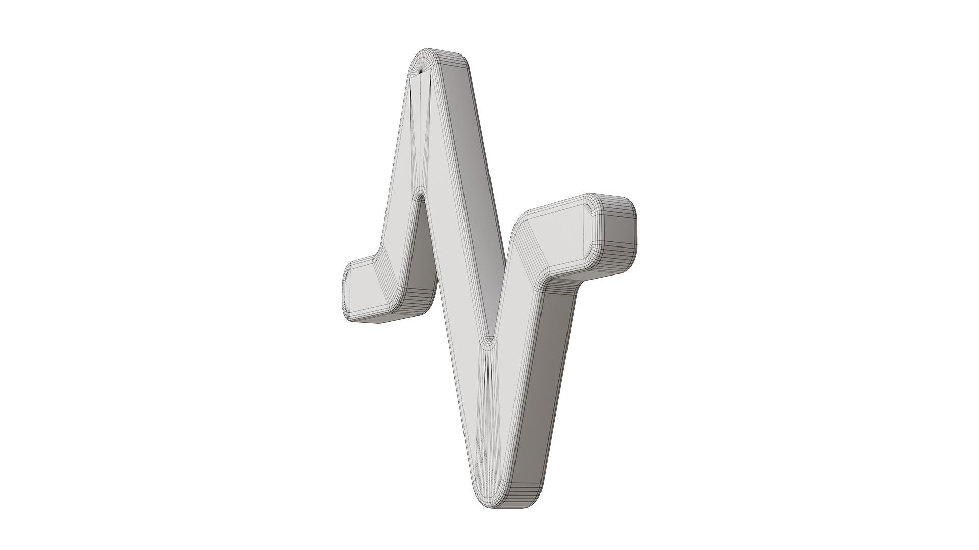 3D model Waveform icon VR / AR / low-poly | CGTrader