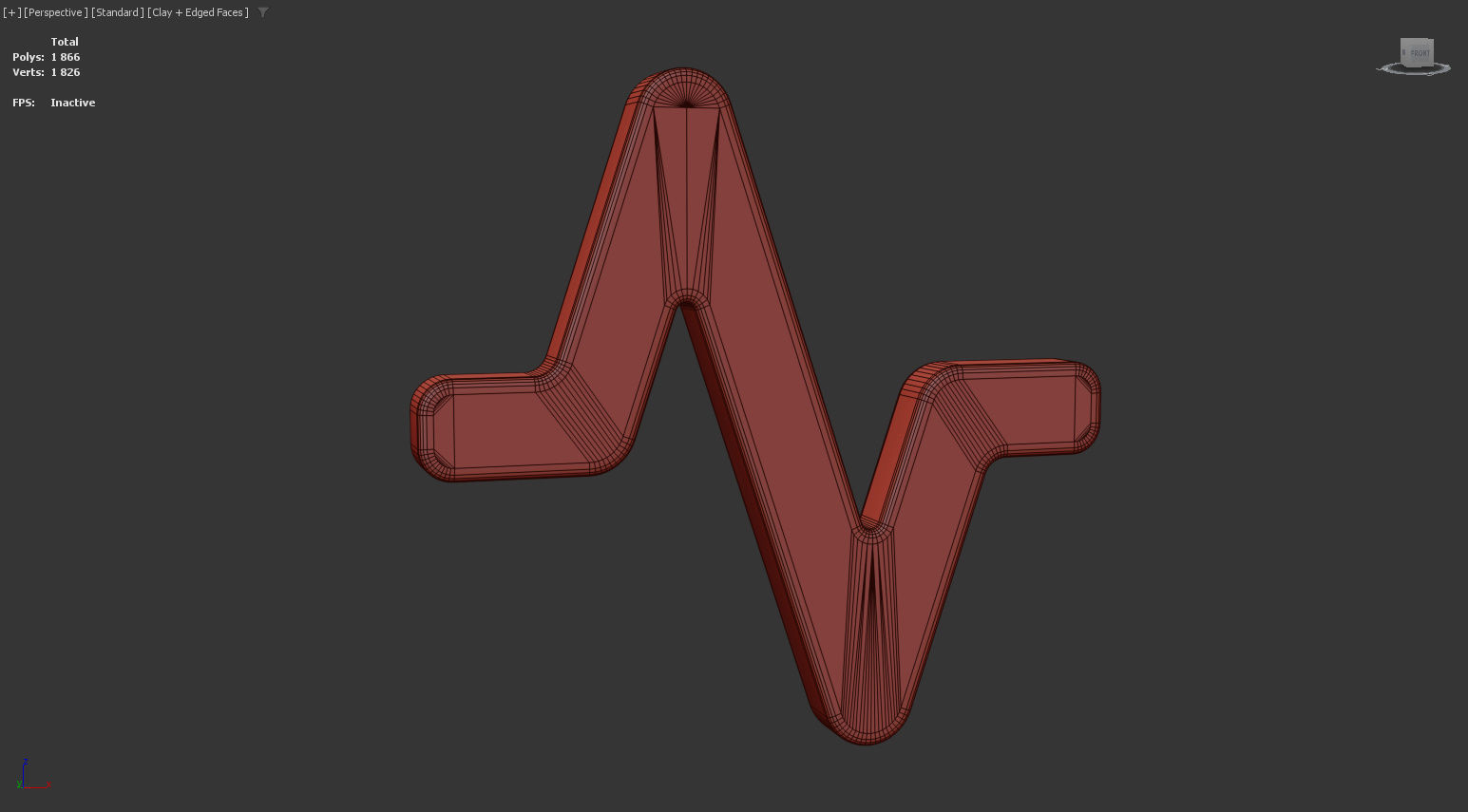 3D model Waveform icon VR / AR / low-poly | CGTrader