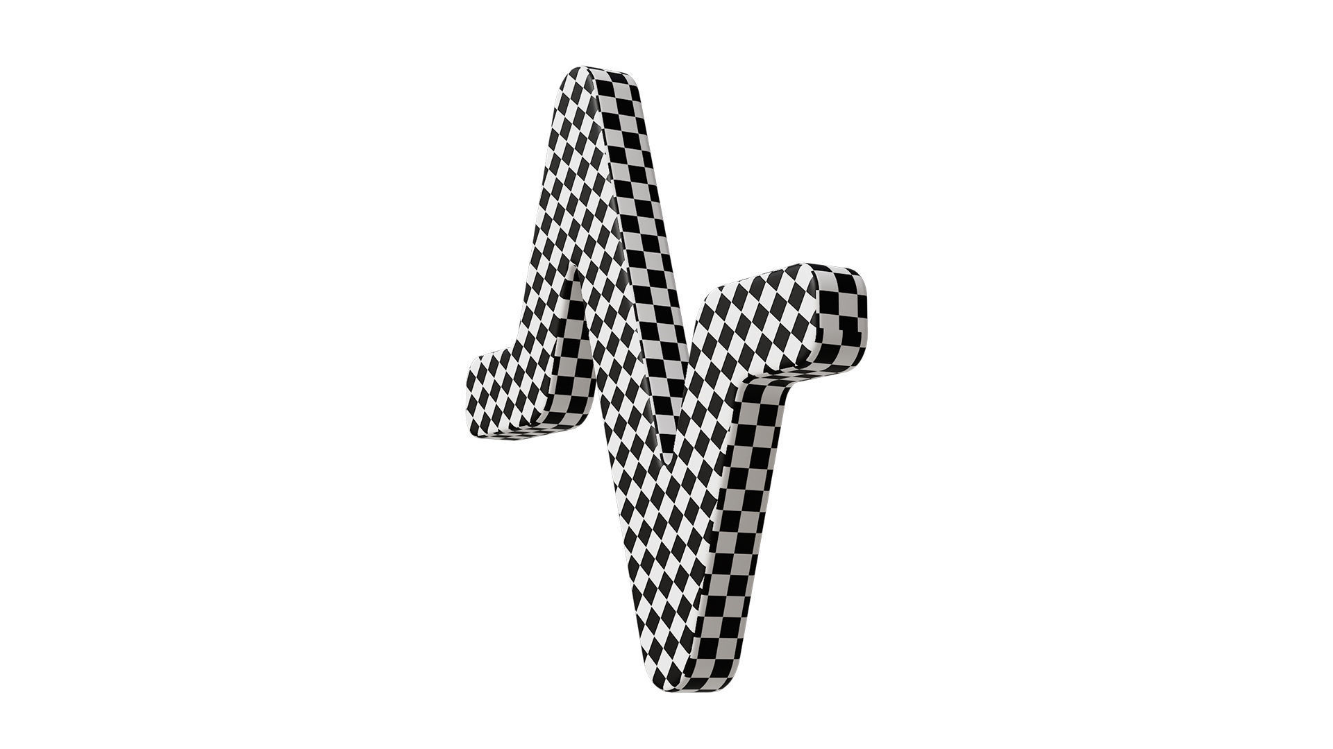 3D model Waveform icon VR / AR / low-poly | CGTrader