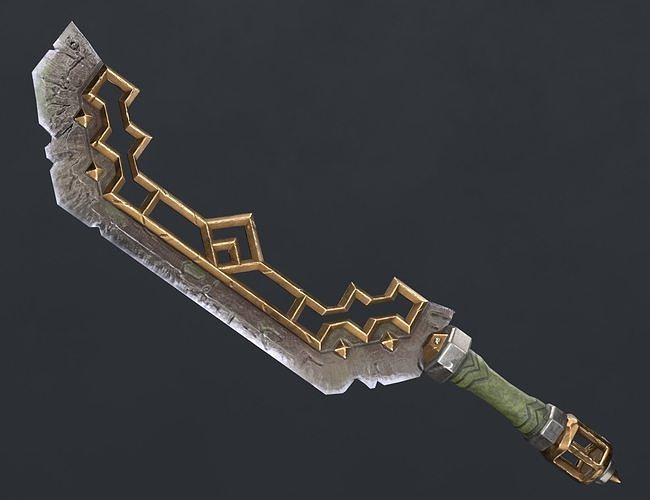 3D model Ancient sword VR / AR / low-poly | CGTrader