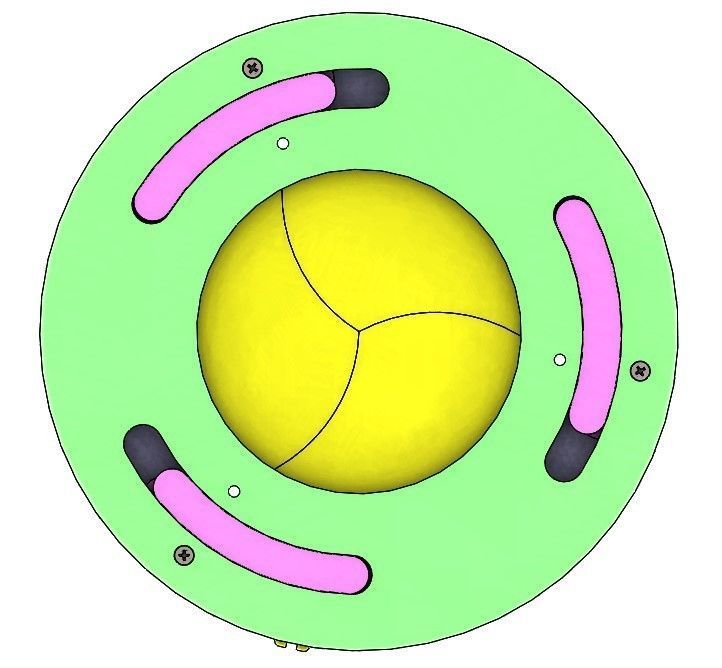 3DP3BLRD60A Mechanical shutter for 3d printing 3D model 3D printable ...