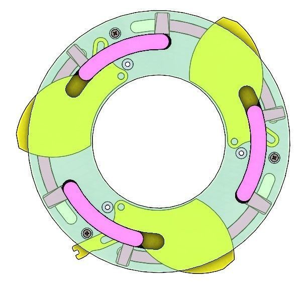 3DP3BLRD60A Mechanical shutter for 3d printing 3D model 3D printable ...