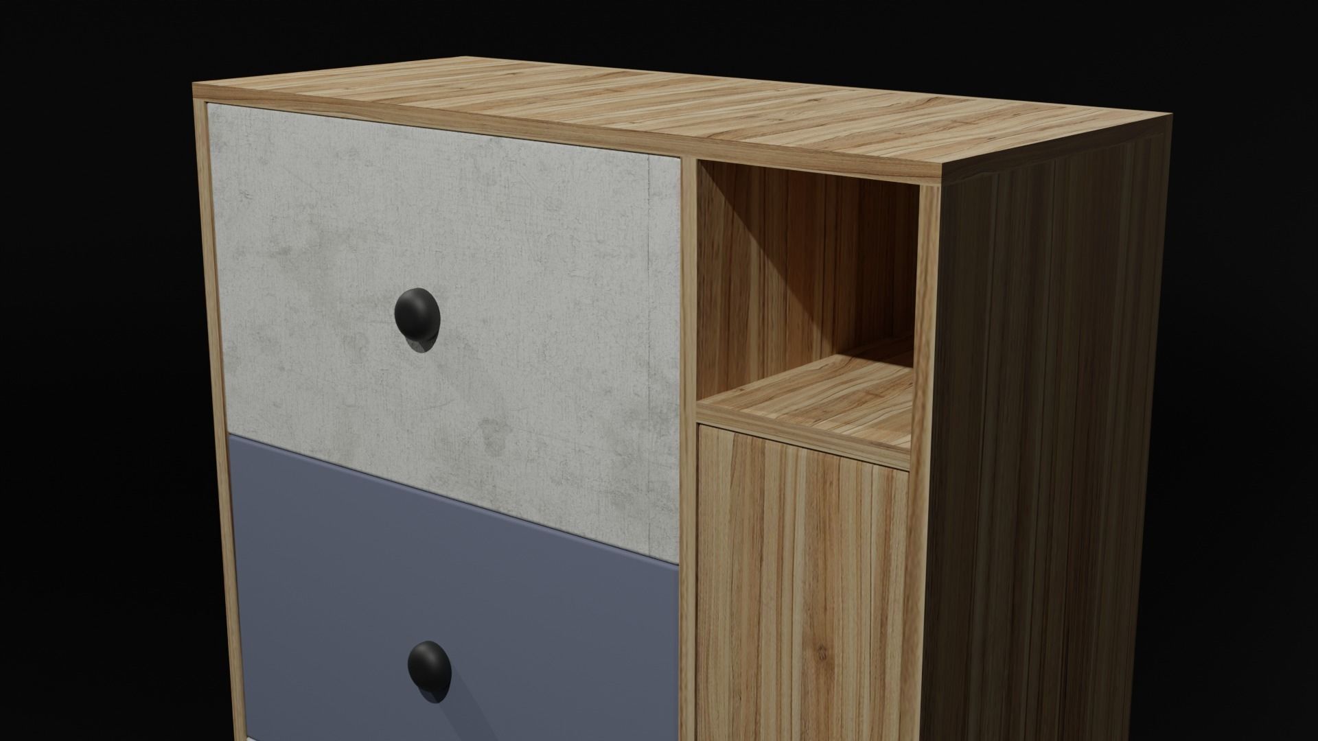 Shoe Storage Drawer free 3D model | CGTrader
