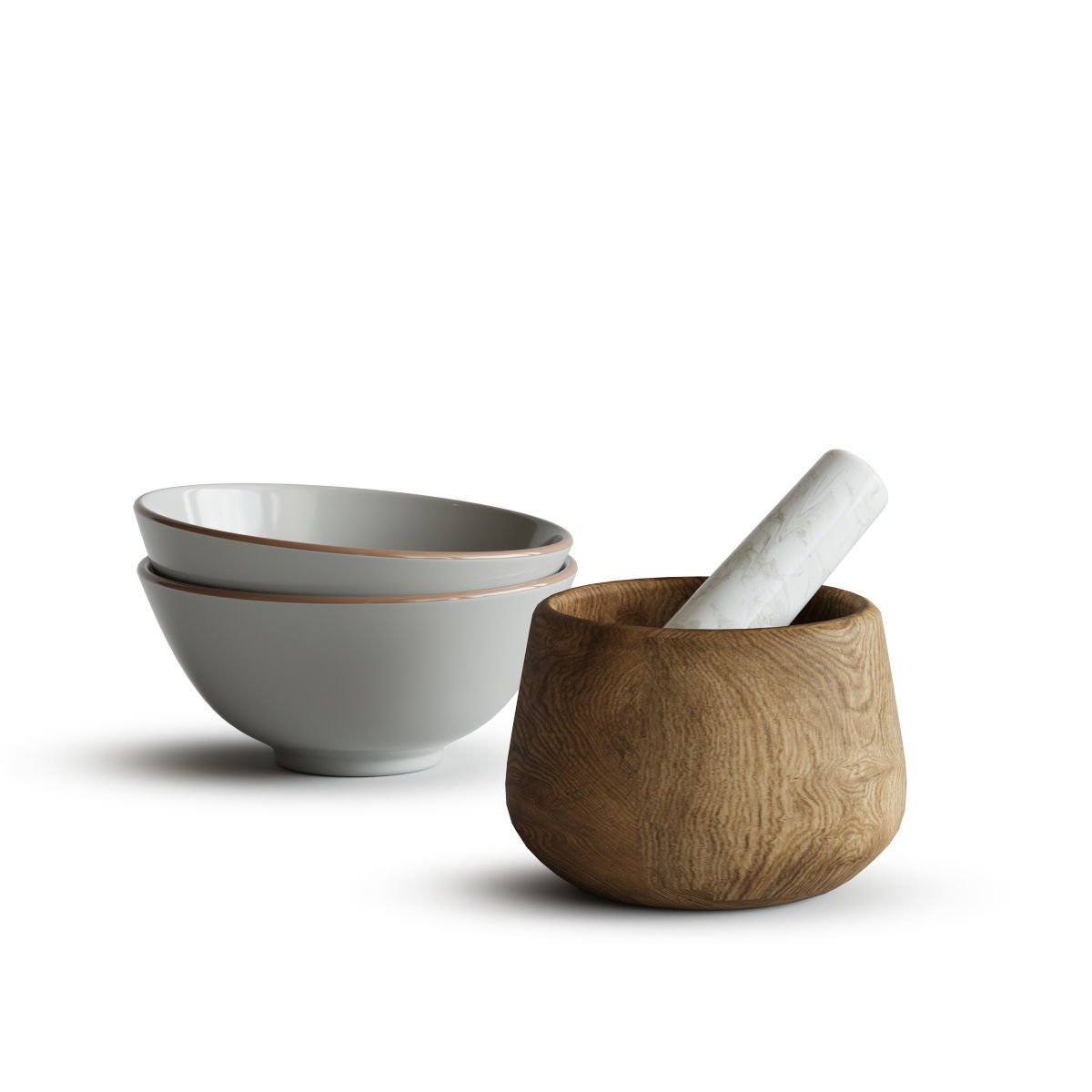 Kitchen props set 3D model | CGTrader