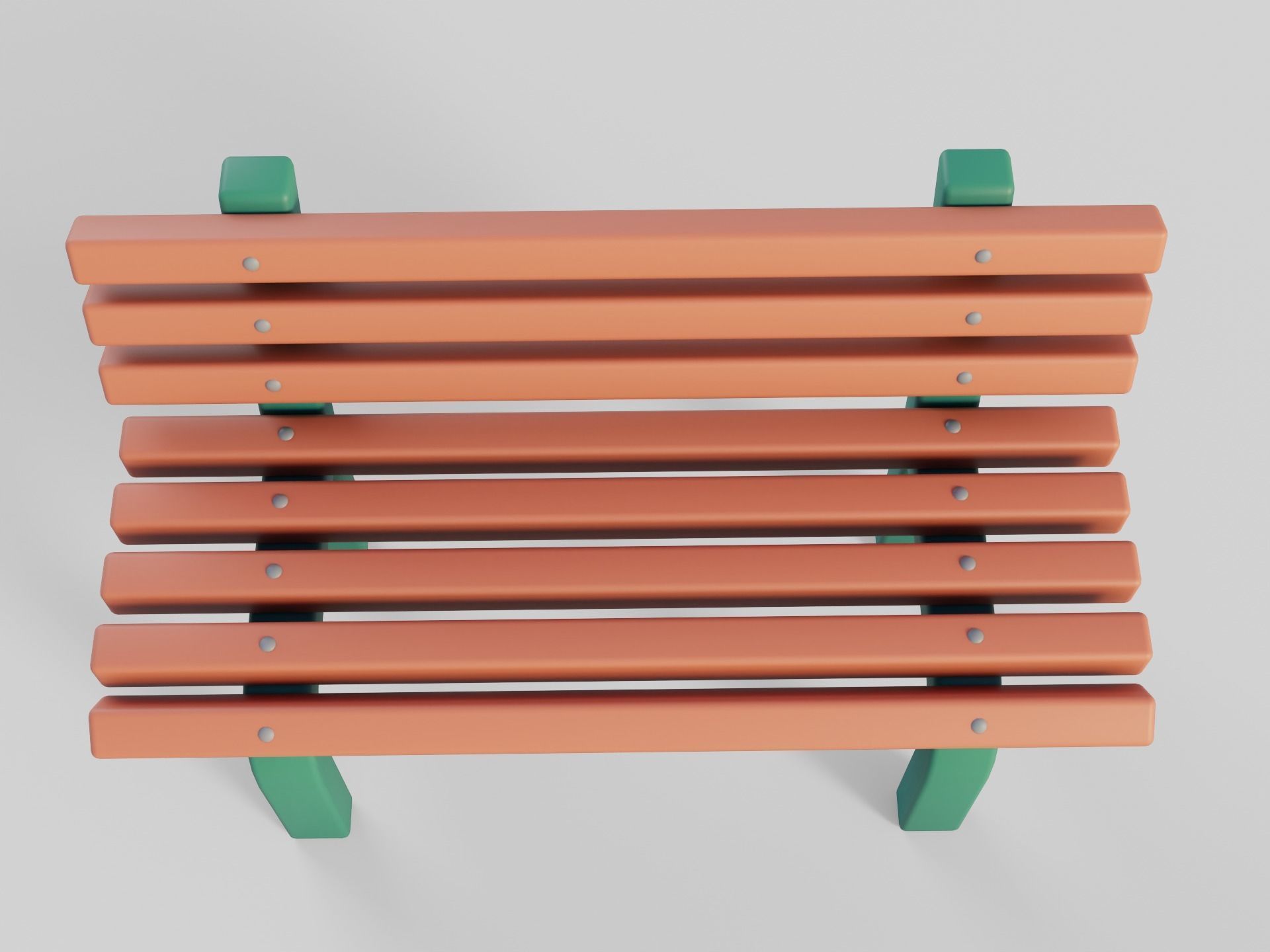 3D model Cartoon Bench 6 VR / AR / low-poly | CGTrader