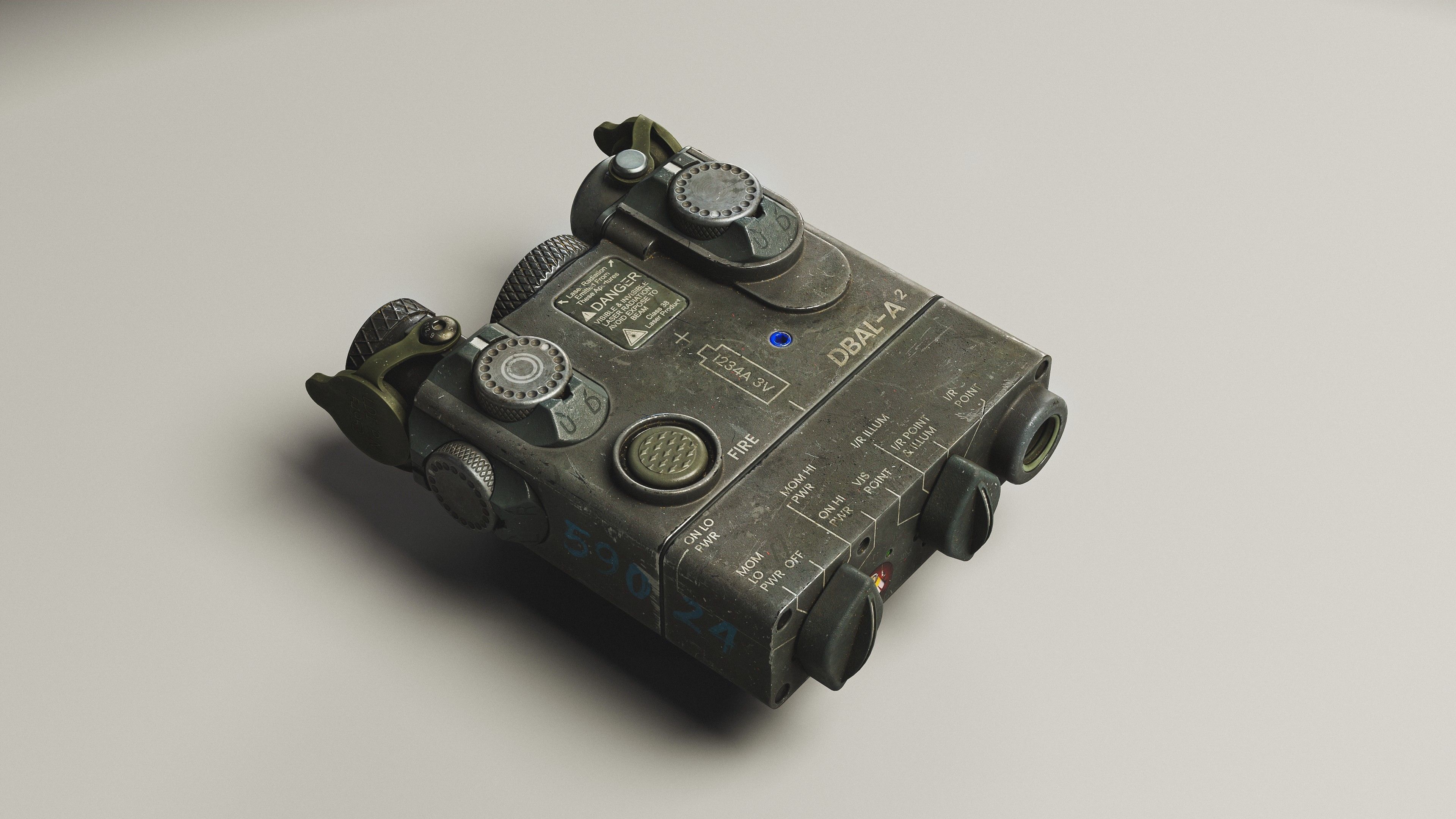 3D model Laser Device - Dbal VR / AR / low-poly | CGTrader