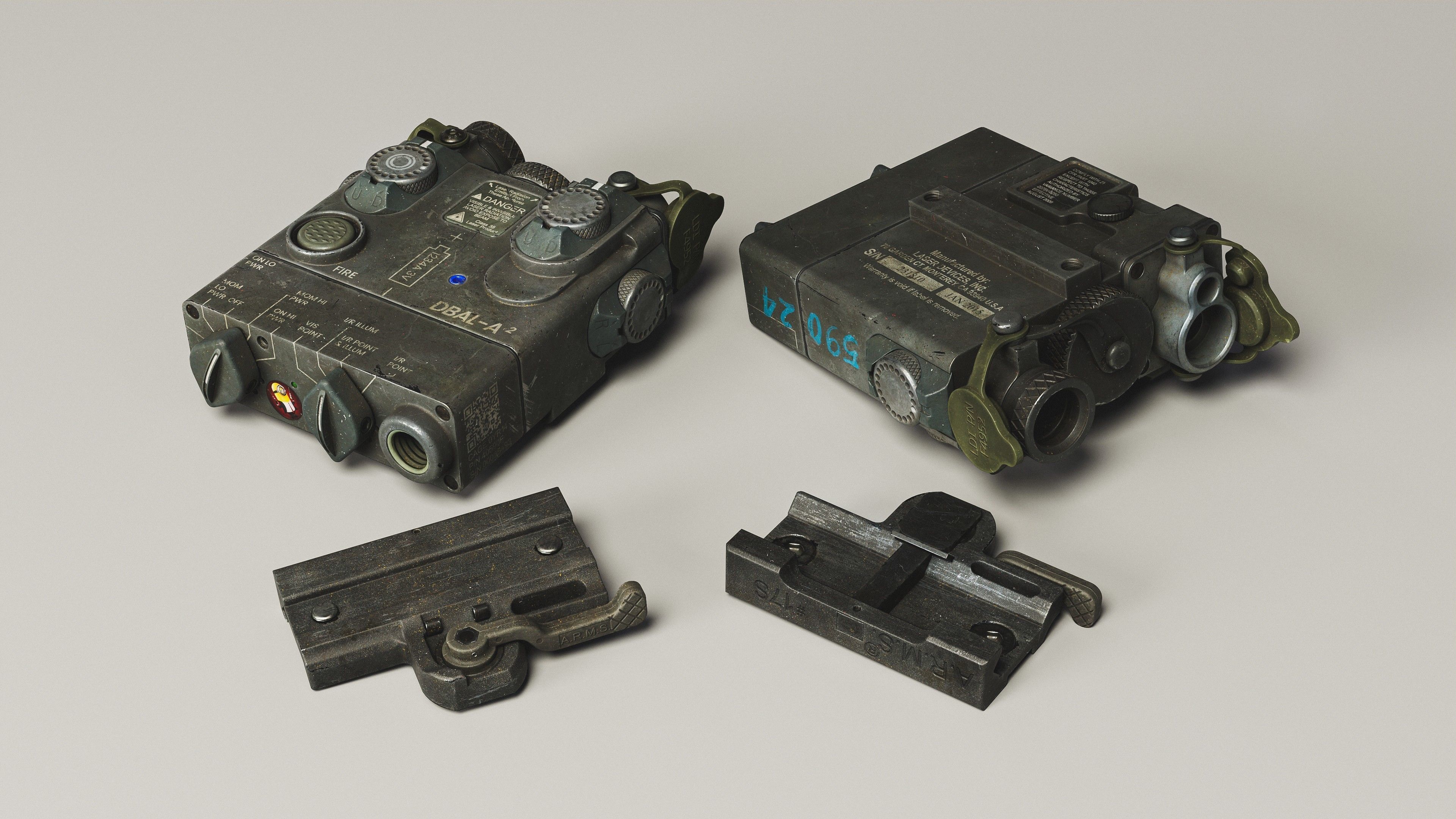 3D model Laser Device - Dbal VR / AR / low-poly | CGTrader