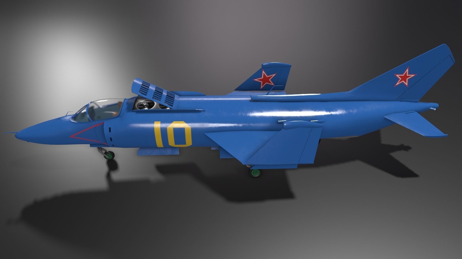 3D model Yak 38M VR / AR / low-poly | CGTrader