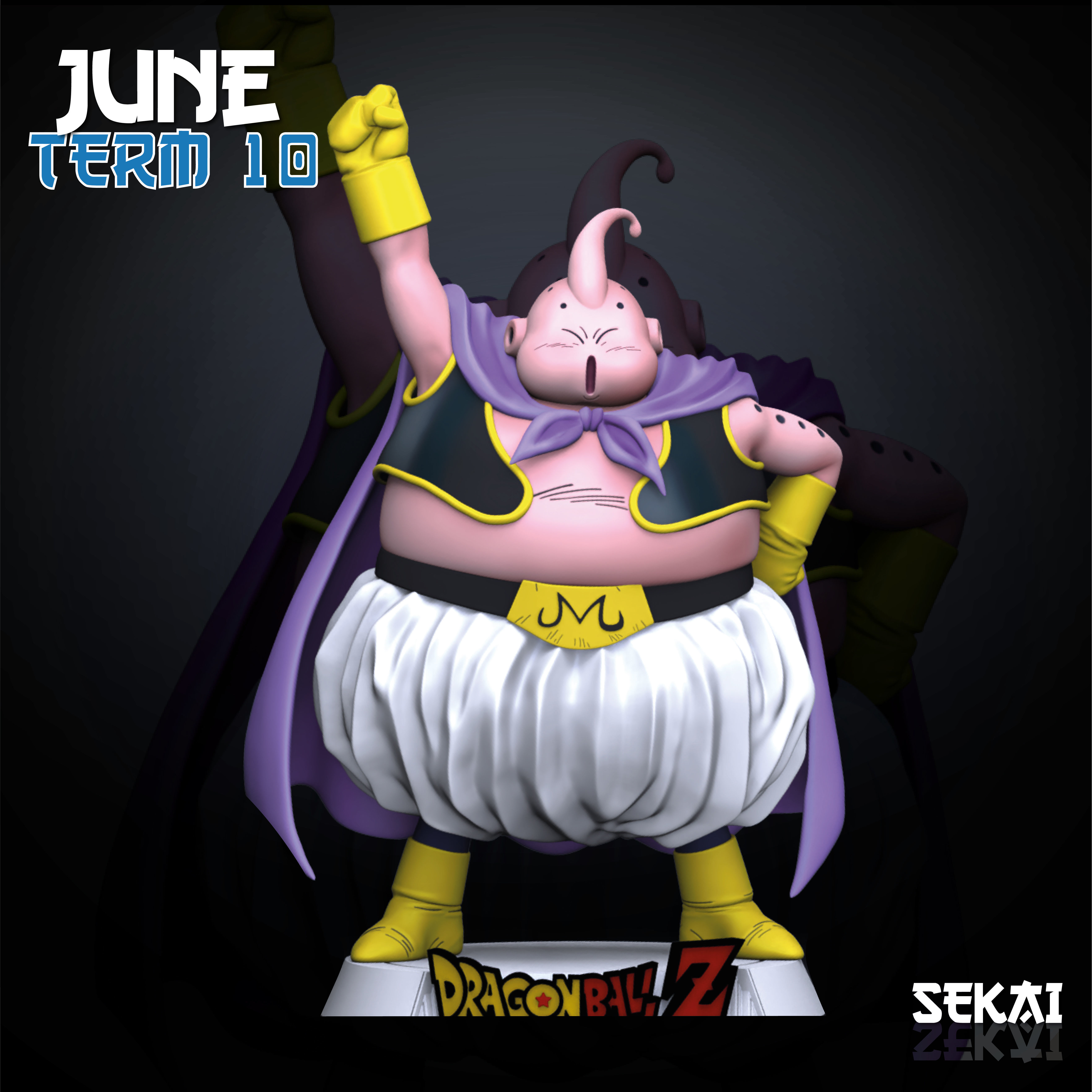 Majin Boo Sculpture Sekai 3D Models Ready for 3D printing 3D model 3D ...