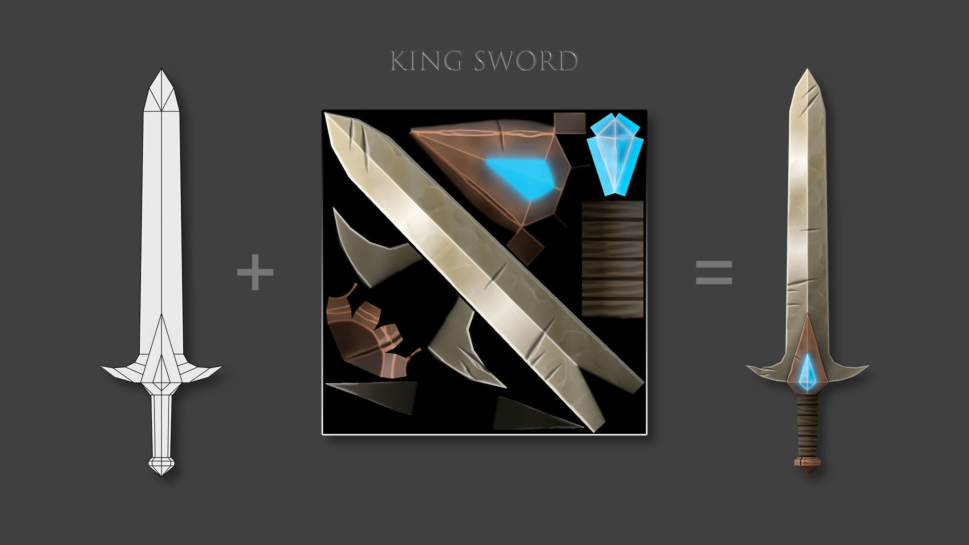3D model Stylized Swords VR / AR / low-poly | CGTrader
