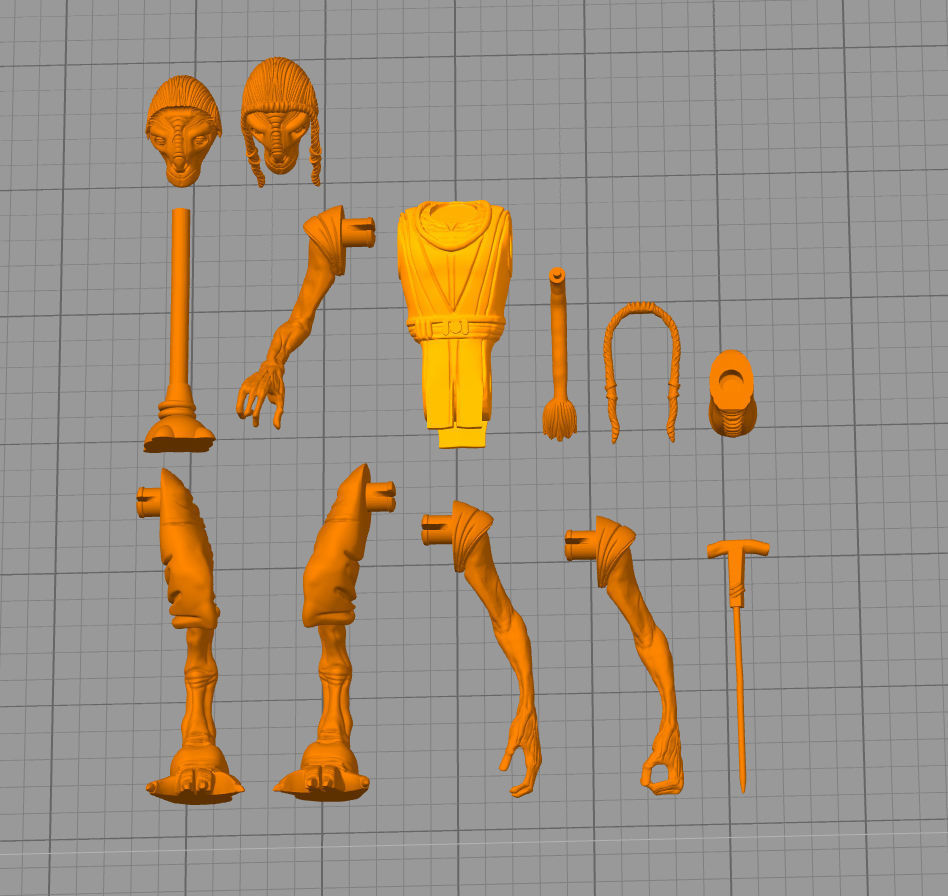 Jedi Tera Sinube -Obi wan kenobi series 3D model 3D printable | CGTrader