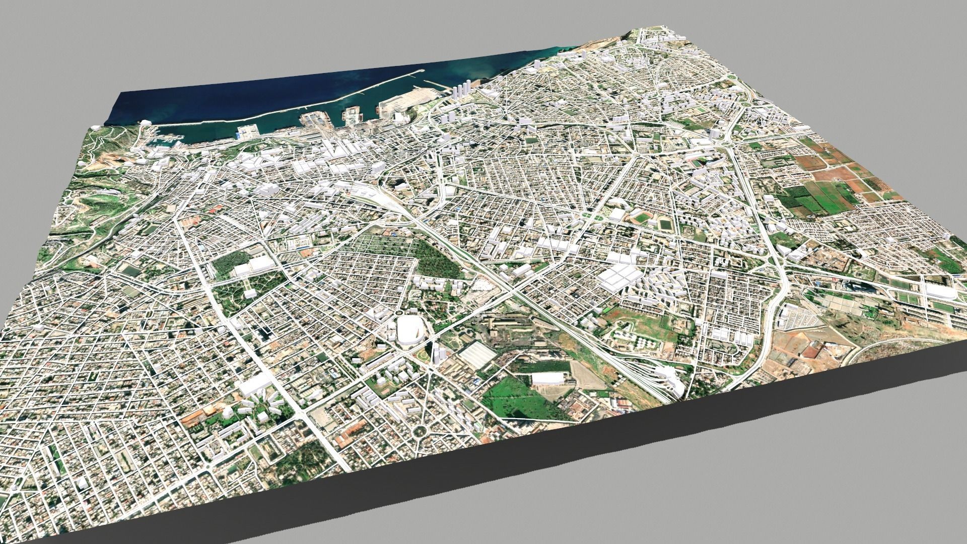 Cityscape Oran Algeria 3D model | CGTrader