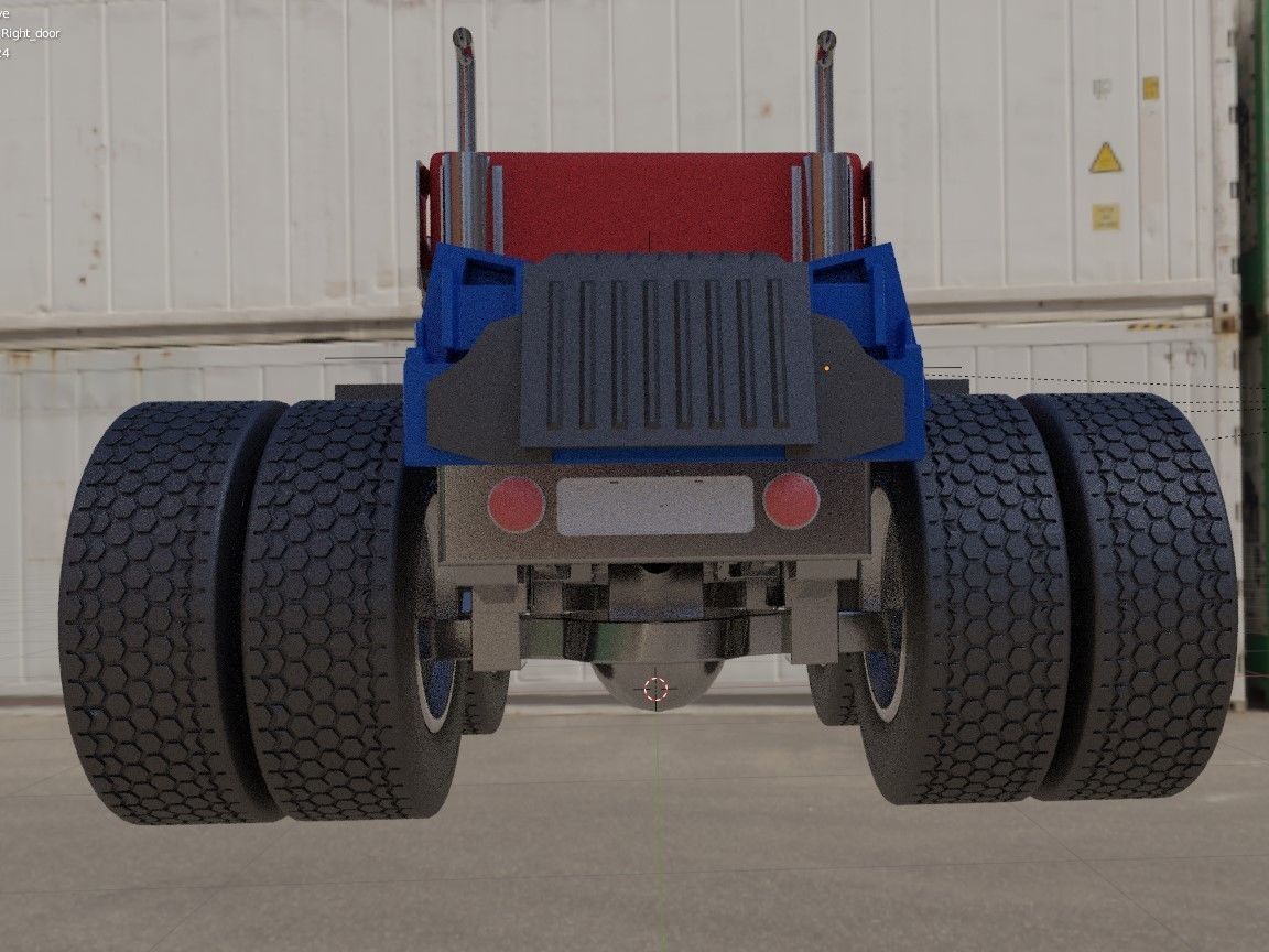 3D model Transformers Rise Of The Beasts Optimus Prime Freightline ...