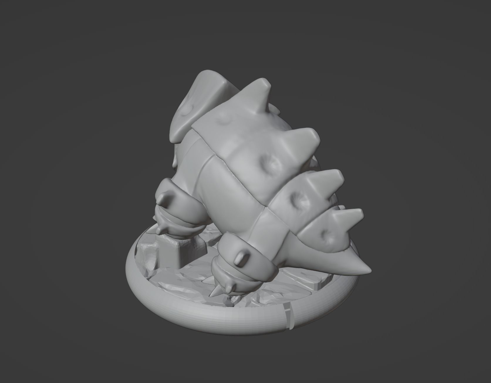 Lairon pokemon 3D print model 3D model 3D printable | CGTrader